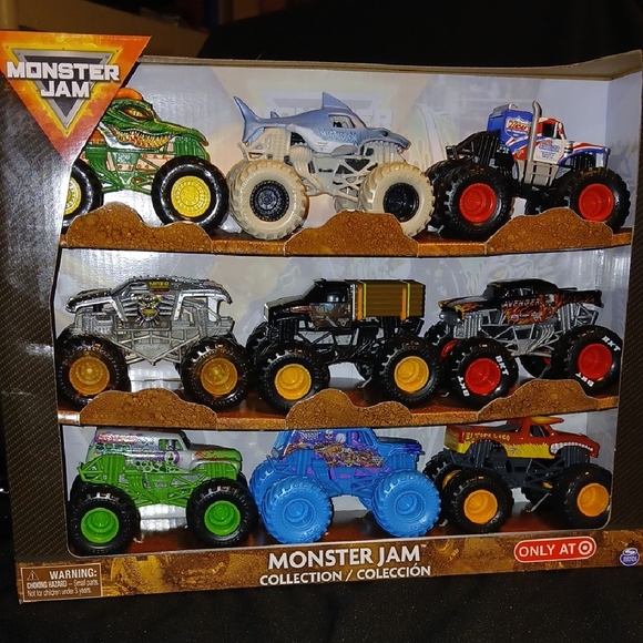 Monster Jam | Toys | Monster Jam Collection Multicolor Monster Trucks ...